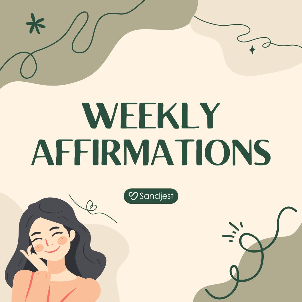 120+ New Week Affirmations for Women Seeking Balance • Sandjest Gifts
