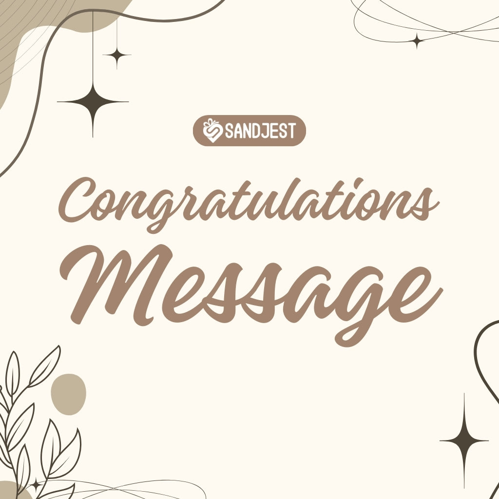 150+ Congratulations Messages Ideas For Any Achievement | Sandjest Gifts