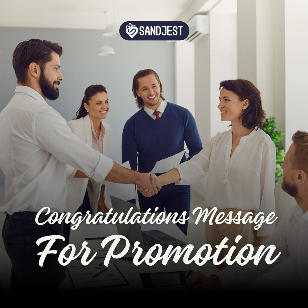 Congratulations Message For Promotion That Stands Out • Sandjest Gifts