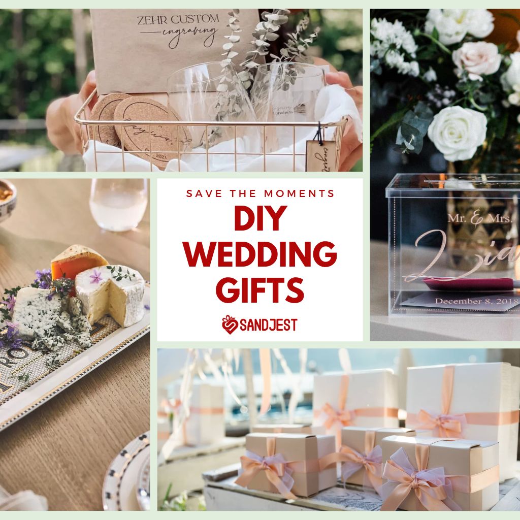20+ DIY Wedding Gifts for a Personal Touch They'll Adore • Sandjest Gifts