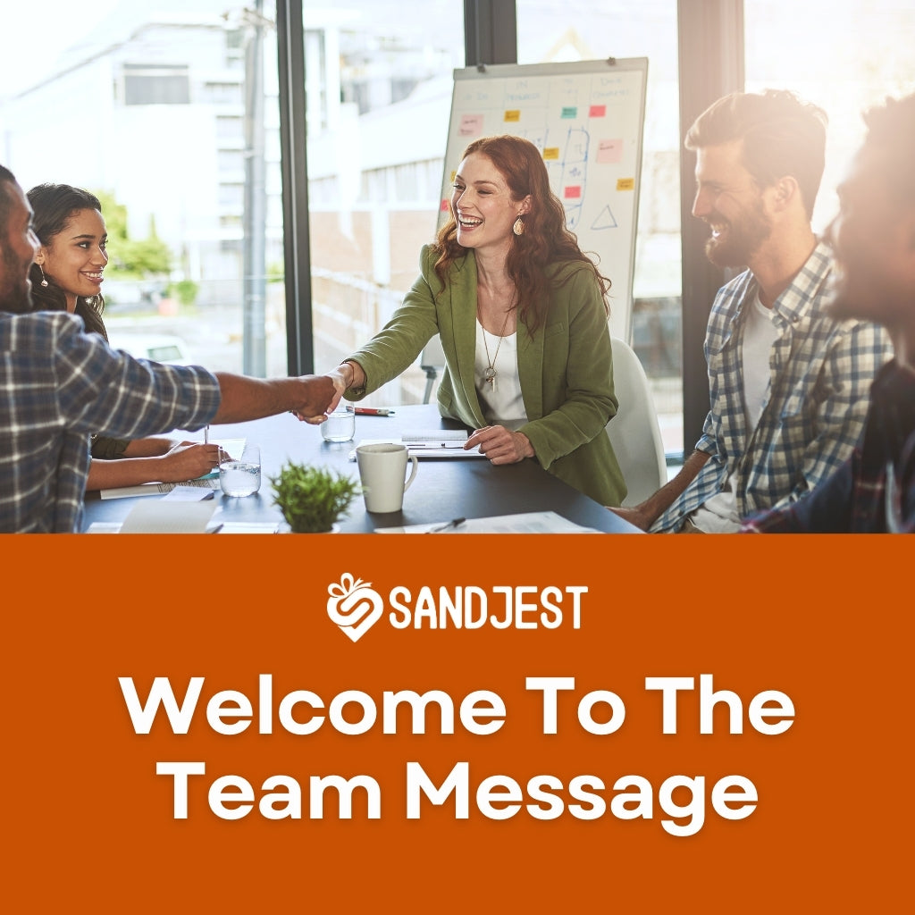 80+ Warm Welcome to the Team Messages that Inspire | Sandjest Gifts