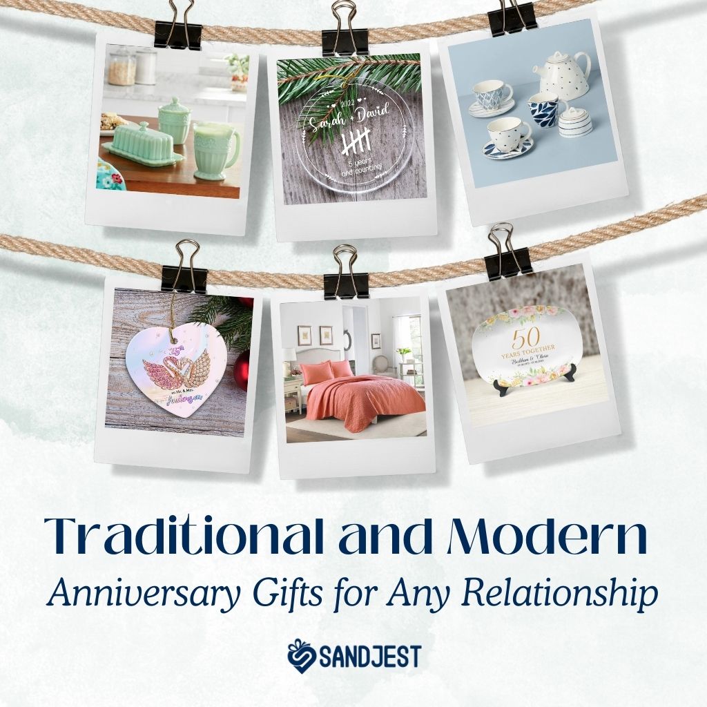 Timeless & Trendy Anniversary Gifts Guide for Couples | Sandjest Gifts